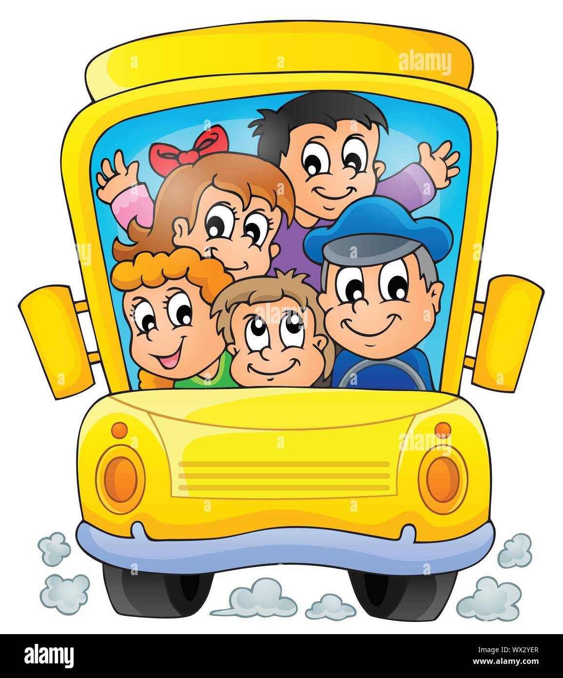 Public schoolgirl Stock Vector Images - Alamy