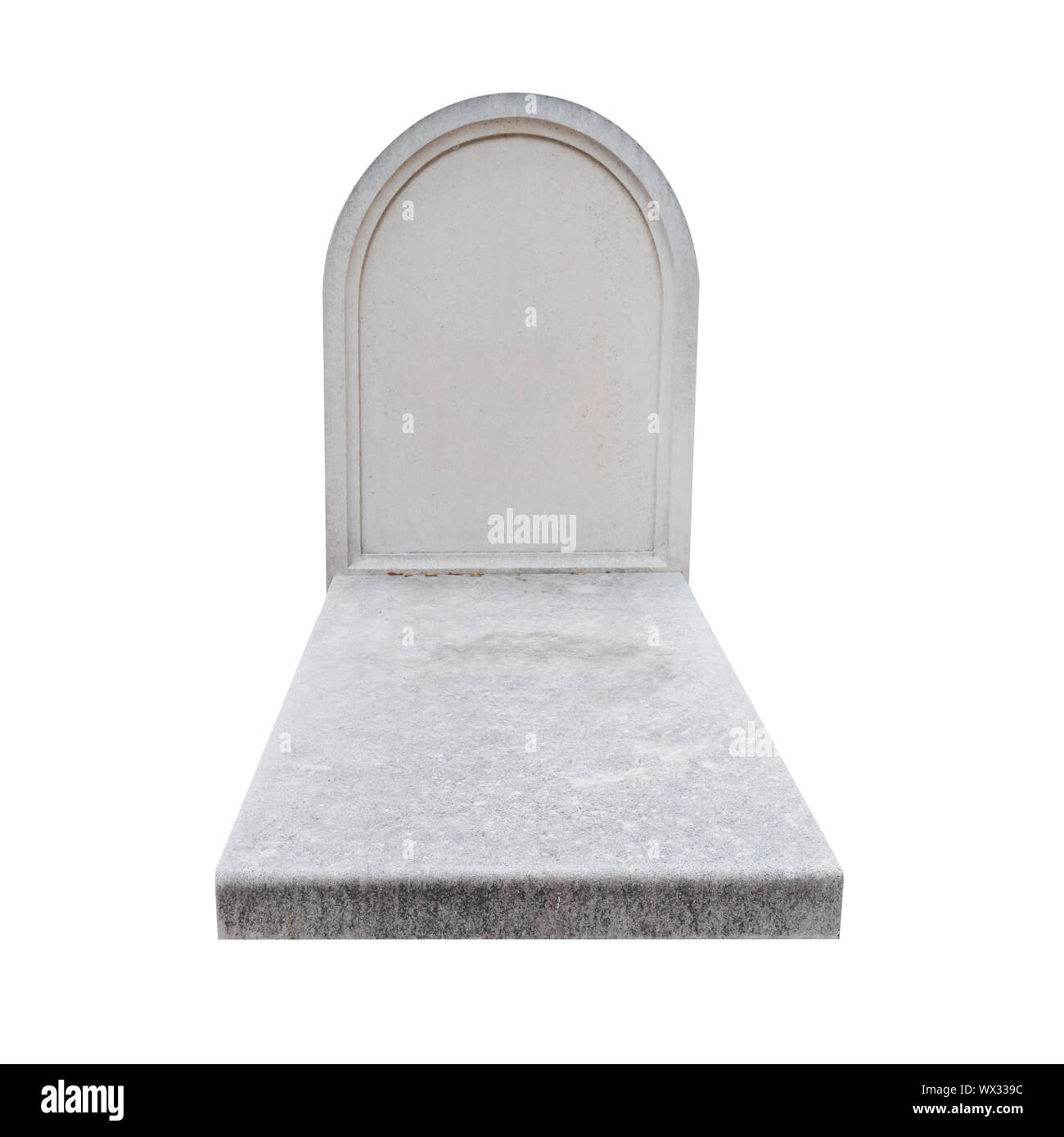 Blank Black Tombstone