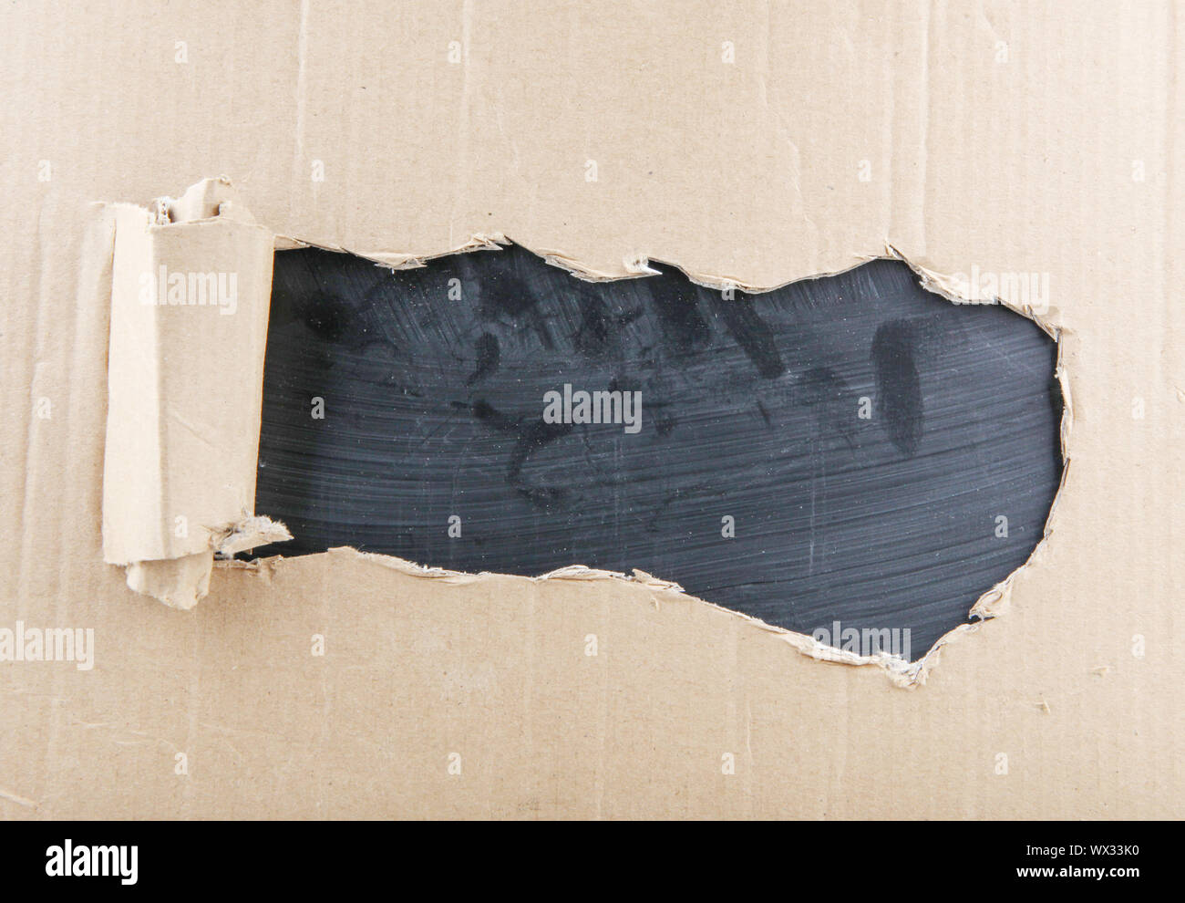 Recycled Cardboard Background Texture Stock Photo - Alamy