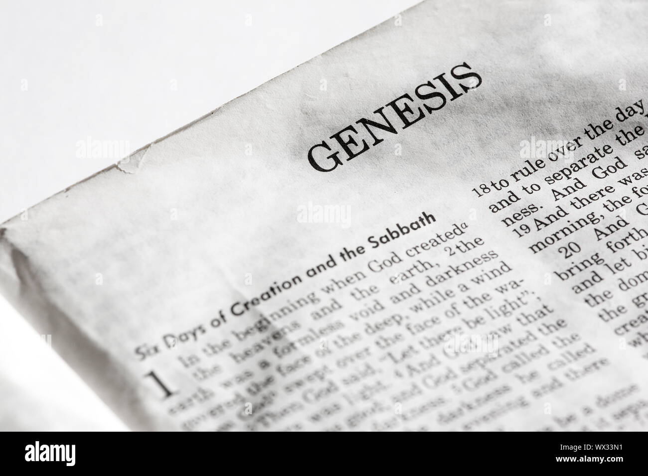 Genesis detail hi-res stock photography and images - Alamy