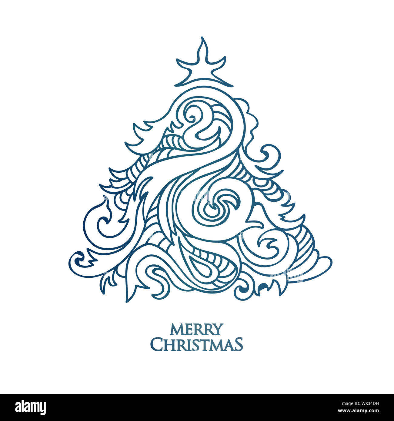 Hand drawn white star Cut Out Stock Images & Pictures - Alamy