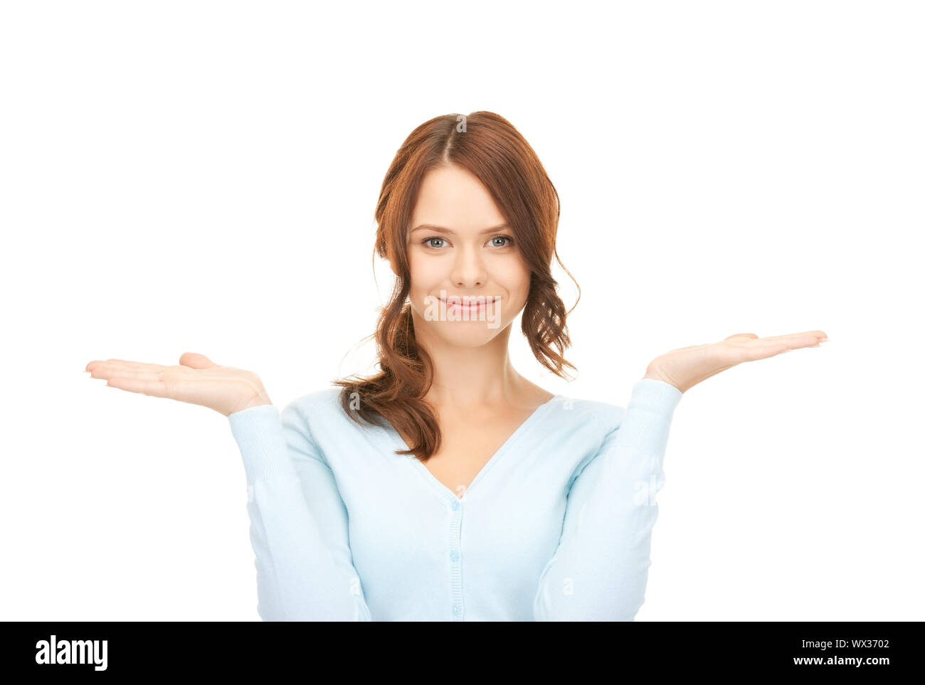 something on the palms Stock Photo - Alamy