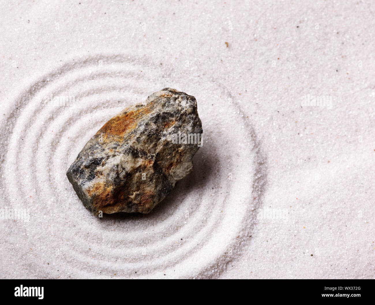 Zen Rock Garden Stock Photo - Alamy
