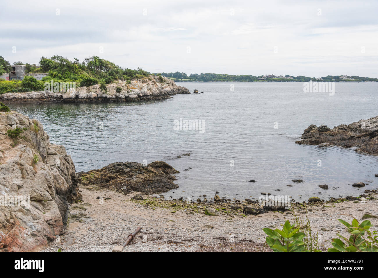 Fort Wetherill State Park Jamestown, Rhode Island Stock Photo - Alamy