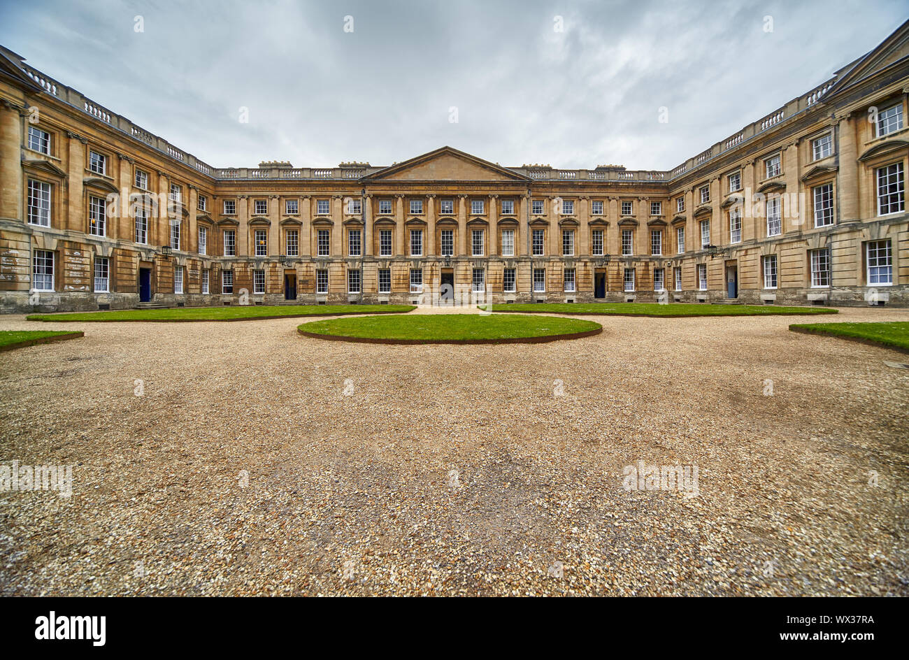 Peckwater Quad. Christ Church. Oxford University. England Stock Photo ...