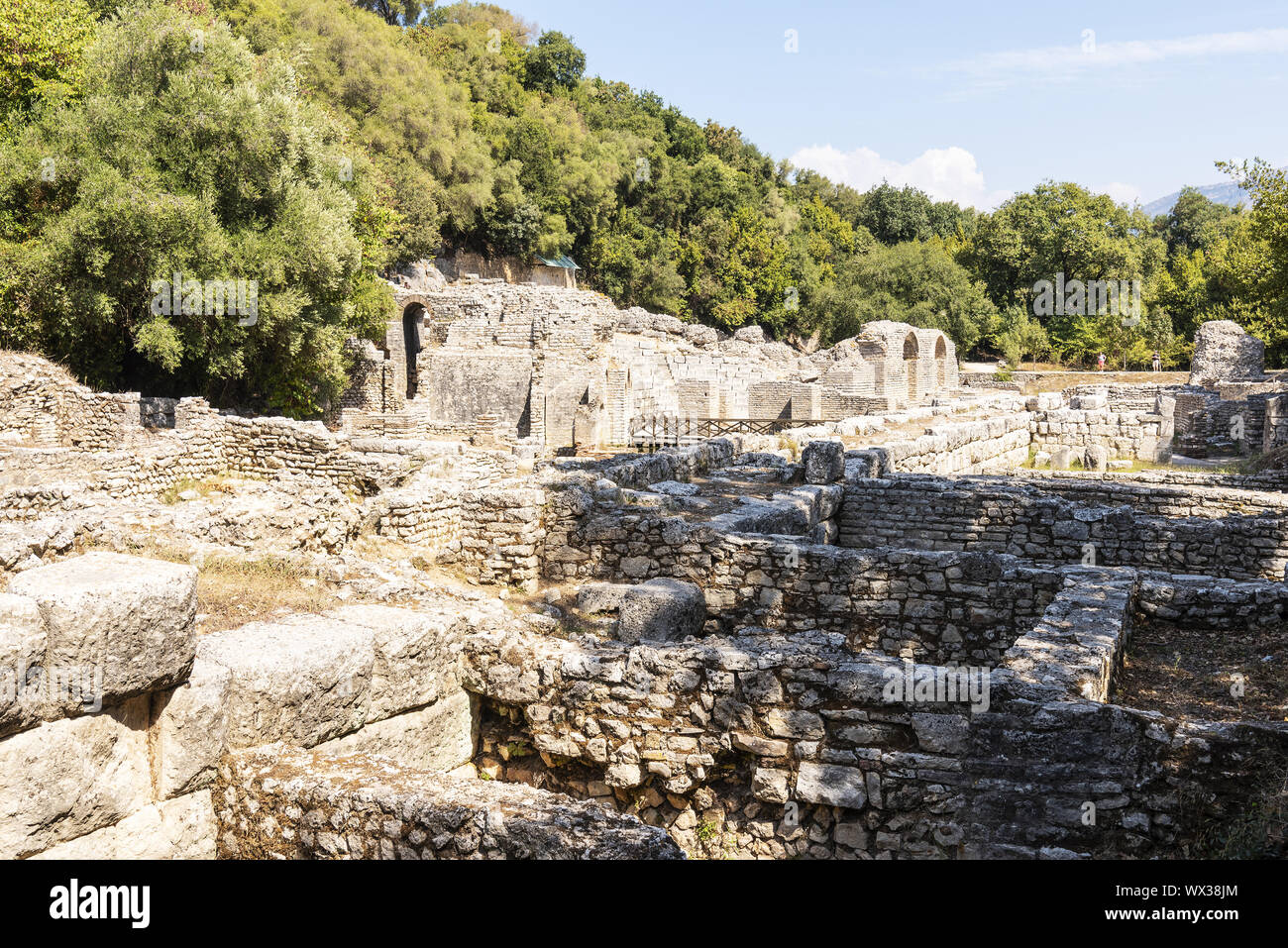 Asklepios sanctuary, Butrint, Saranda, Albania, Europe Stock Photo - Alamy