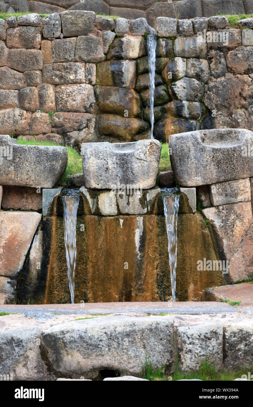 Tambomachay Water Sanctuar of the Incas in Peru Stock Photo - Alamy