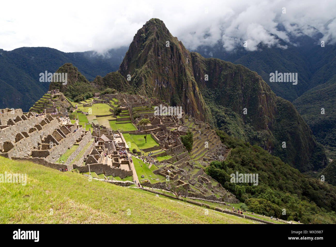 The UNESCO World Heritage Site Machu Picchu in Peru Stock Photo - Alamy