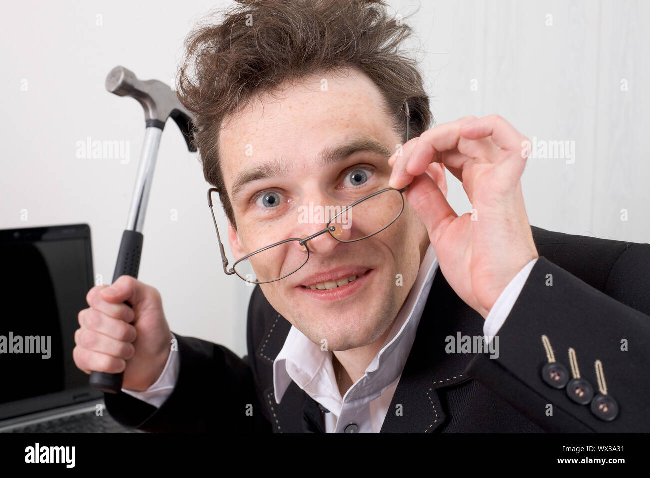 Gone mad hi-res stock photography and images - Alamy