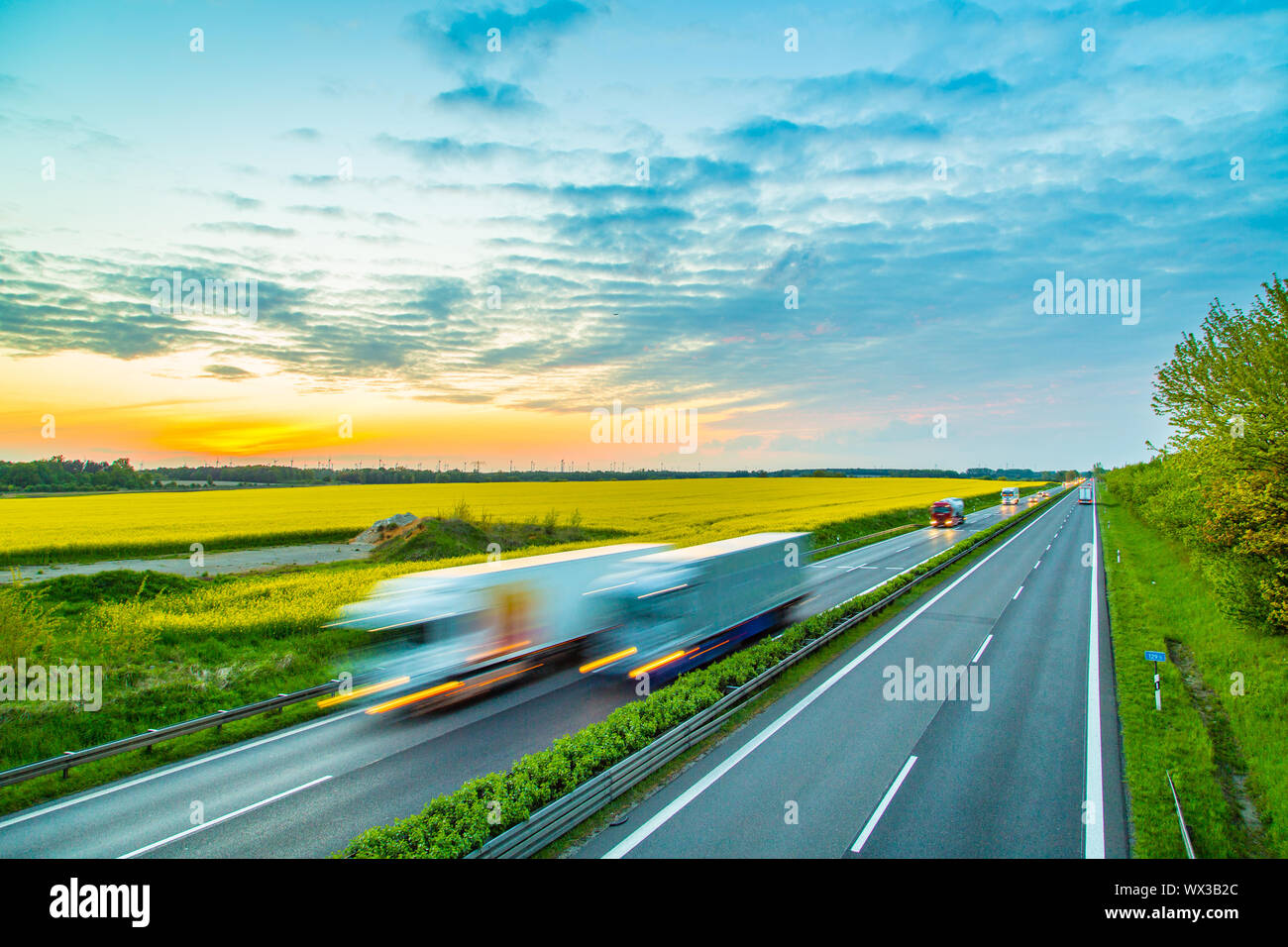 Autobahn - Germany Stock Photo - Alamy
