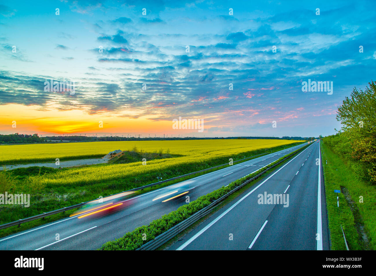 Autobahn - Germany Stock Photo - Alamy