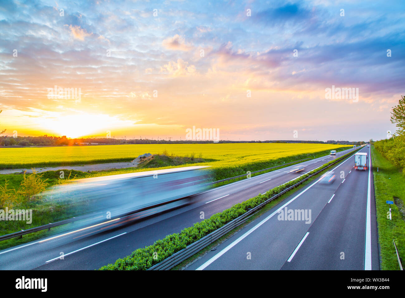 Autobahn - Germany Stock Photo - Alamy