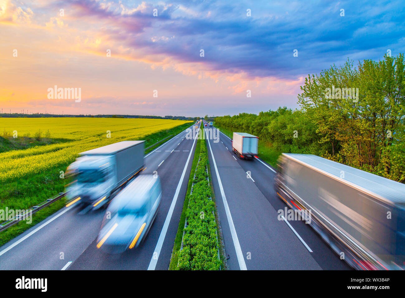 Autobahn - Germany Stock Photo - Alamy