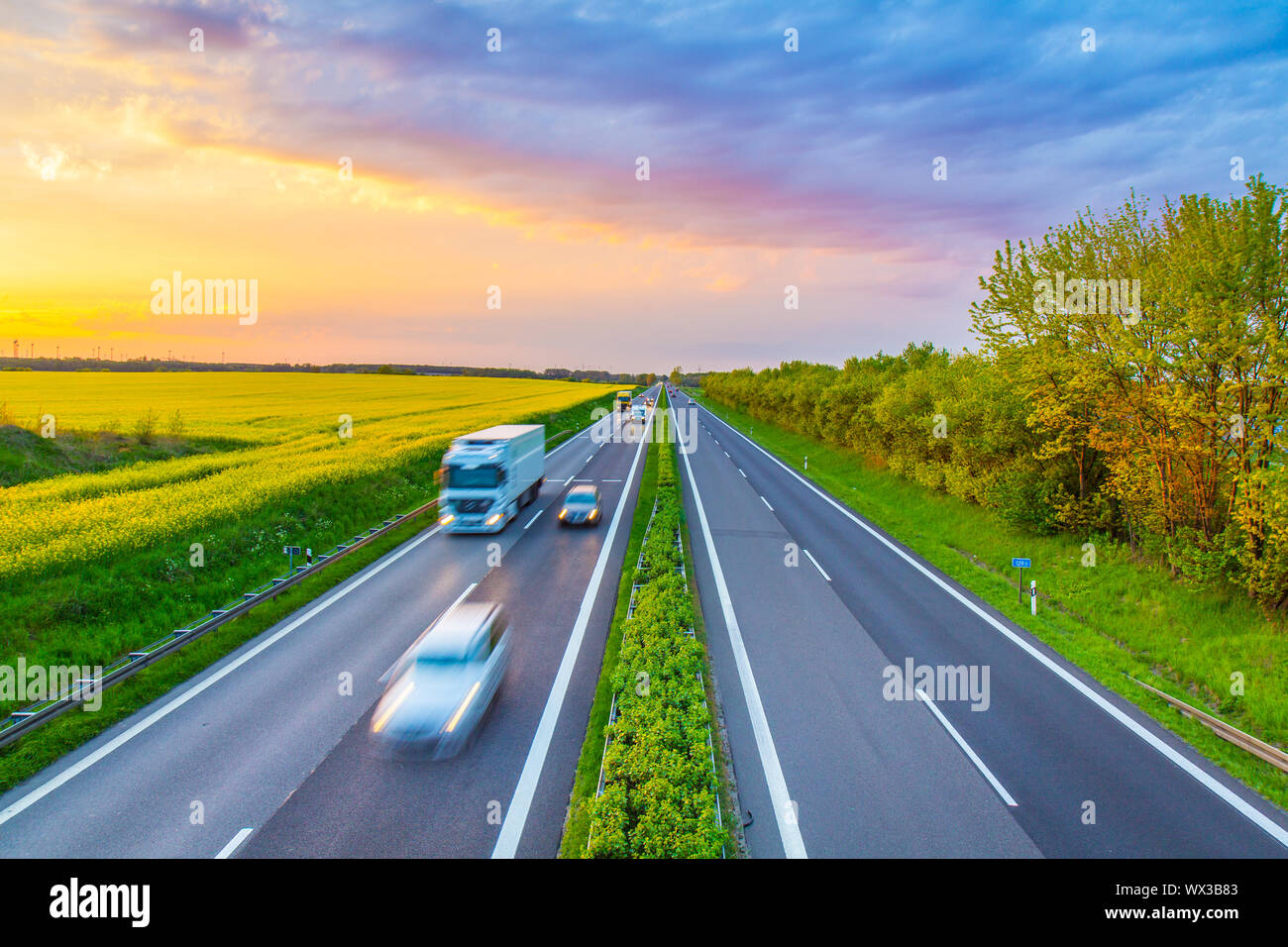 Autobahn - Germany Stock Photo - Alamy