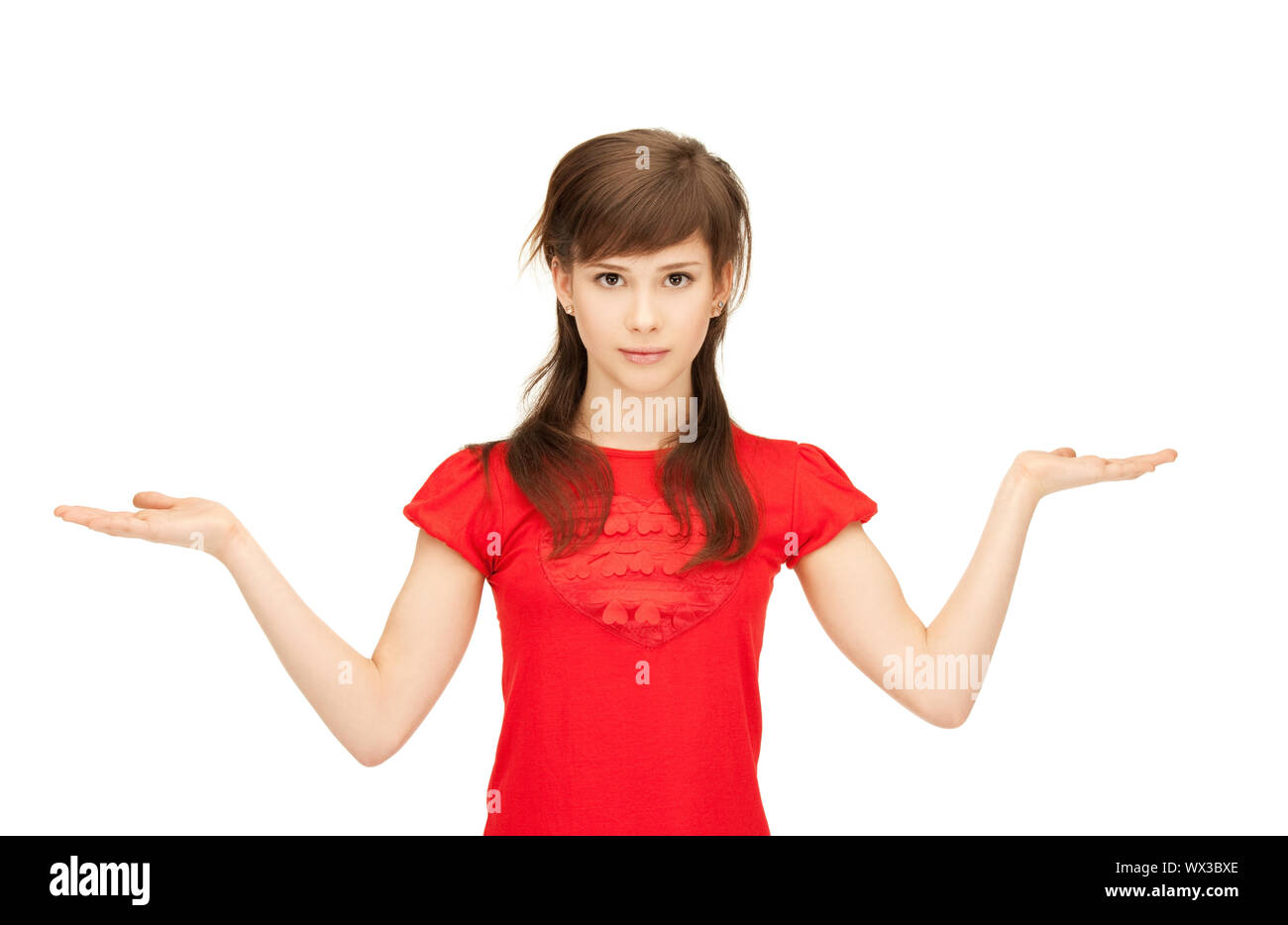 something on the palms Stock Photo - Alamy