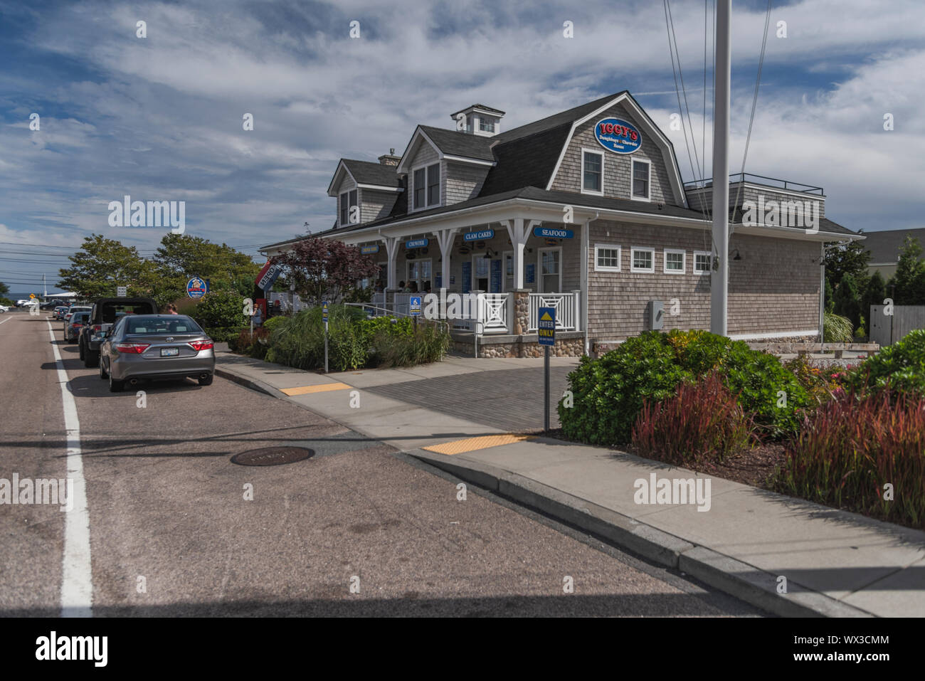 Iggy's Chowder House Narragansett, Rhode Island Stock Photo - Alamy