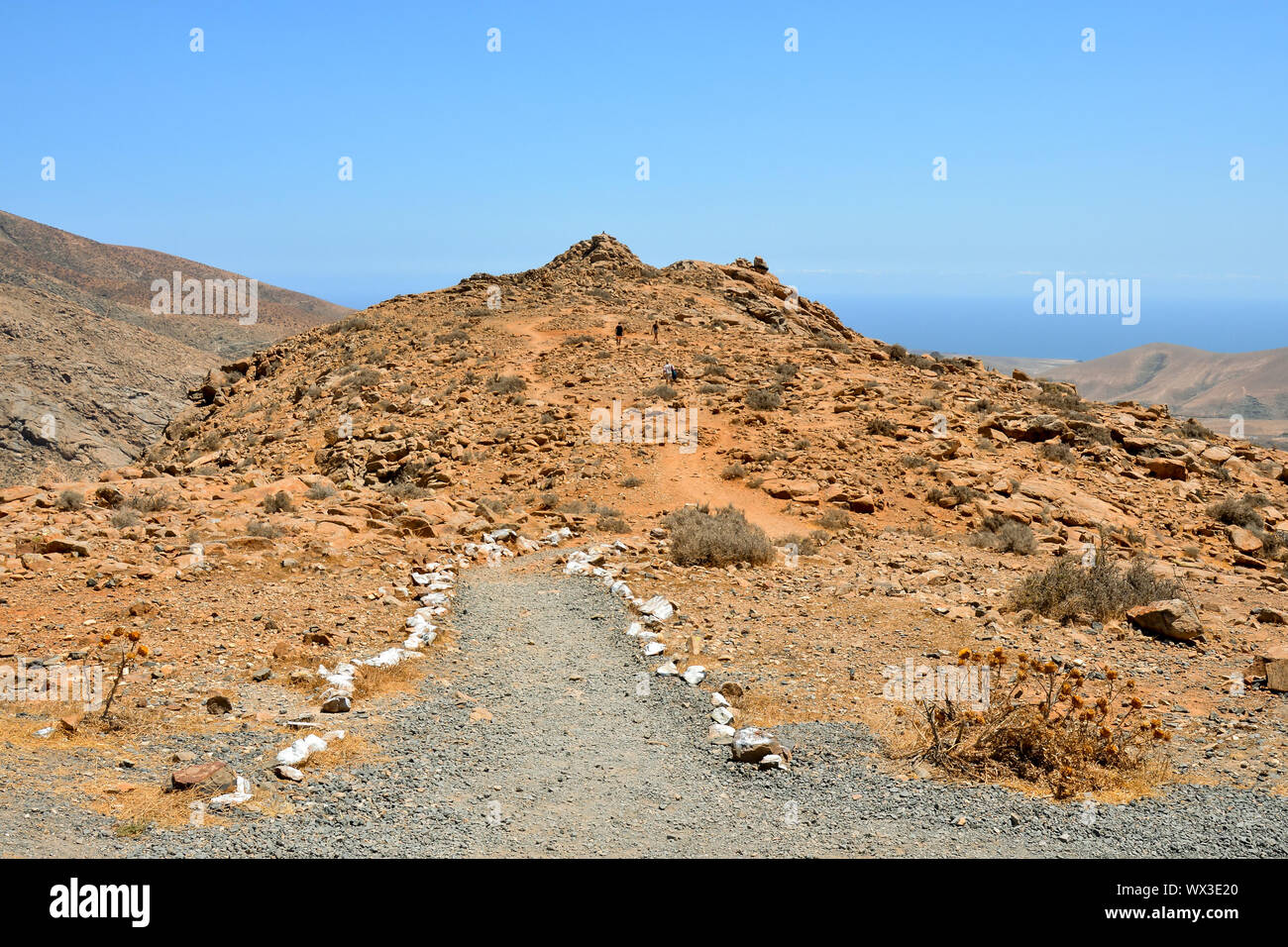Dry Desert Landscape Stock Photo - Alamy
