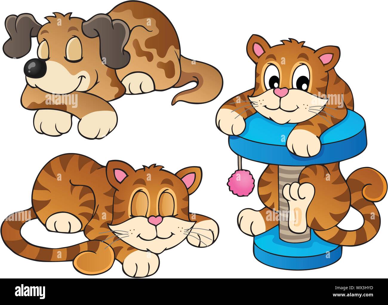 Various pets collection 1 Stock Vector Image & Art - Alamy