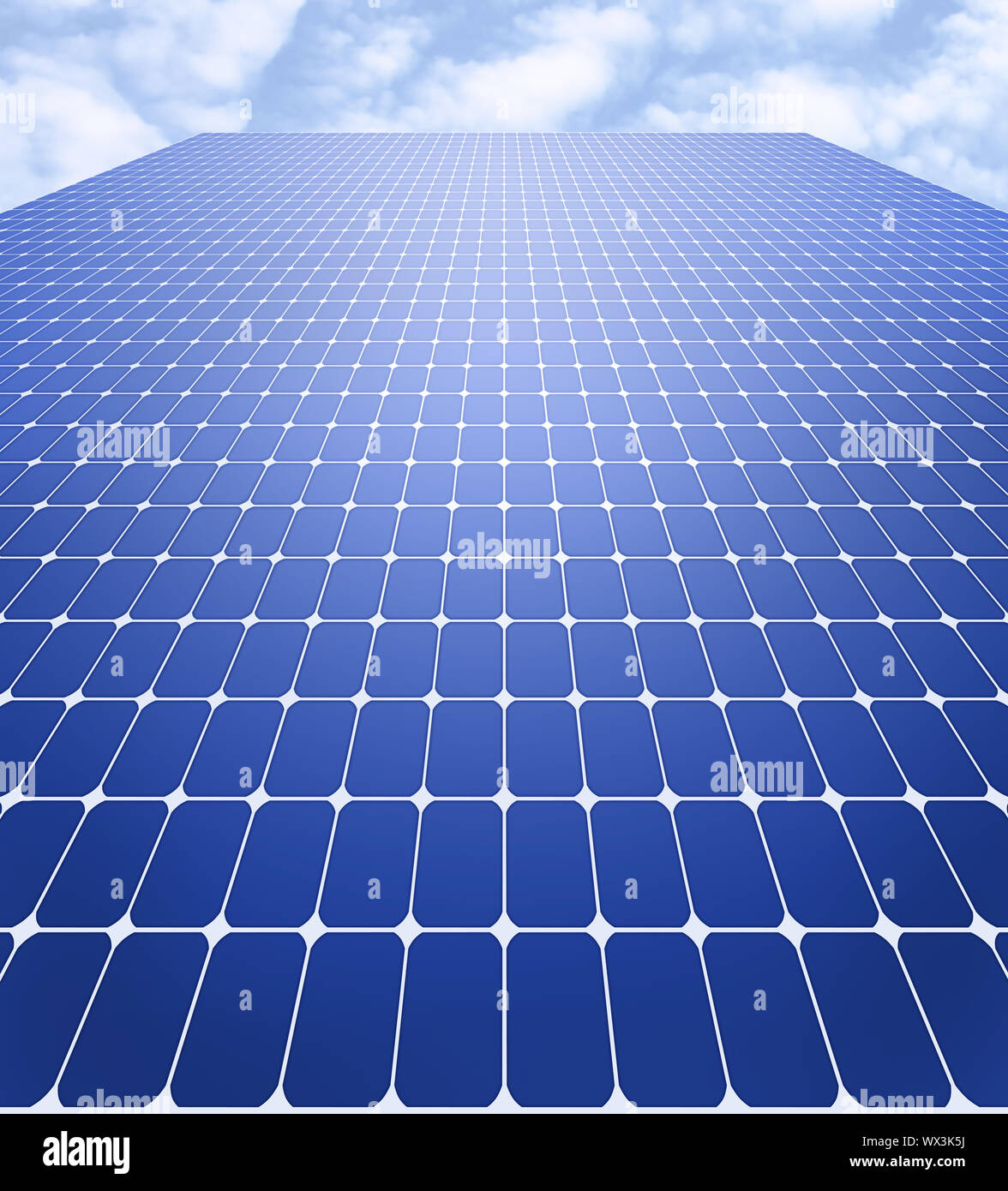 Photovoltaic panels renewable electric production hi-res stock ...