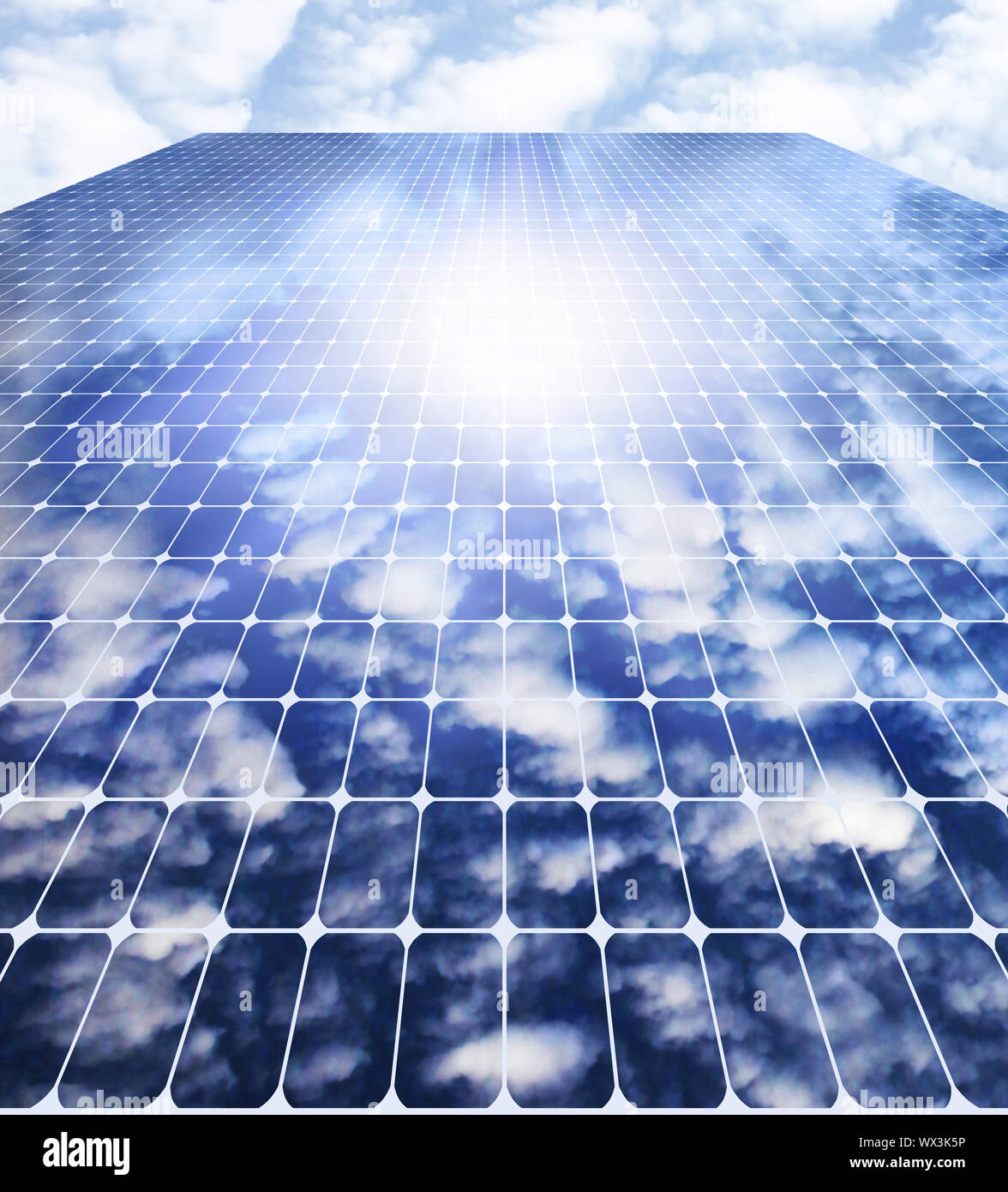 photovoltaic system, detail Stock Photo - Alamy