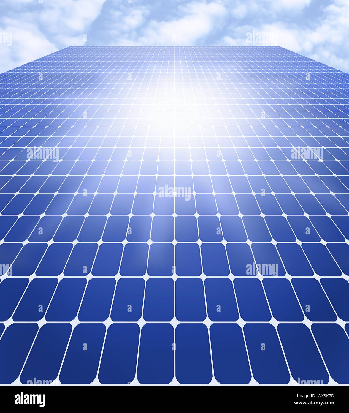 photovoltaic system, detail Stock Photo - Alamy
