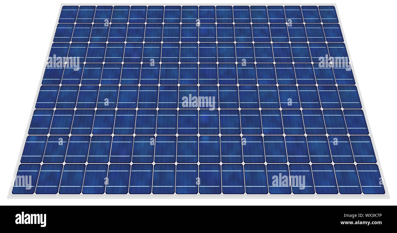 Solar photovoltaic technology Cut Out Stock Images & Pictures - Alamy