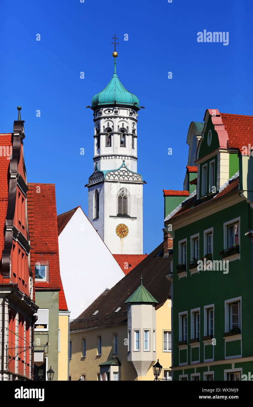 Memmingen is a city in Germany with many historical attractions Stock ...