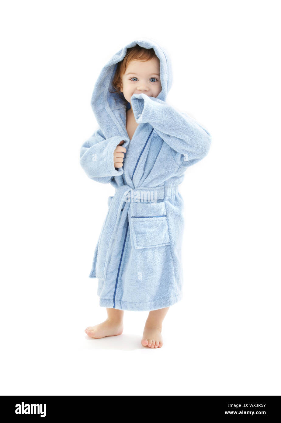 Blue robe with Cut Out Stock Images & Pictures - Alamy
