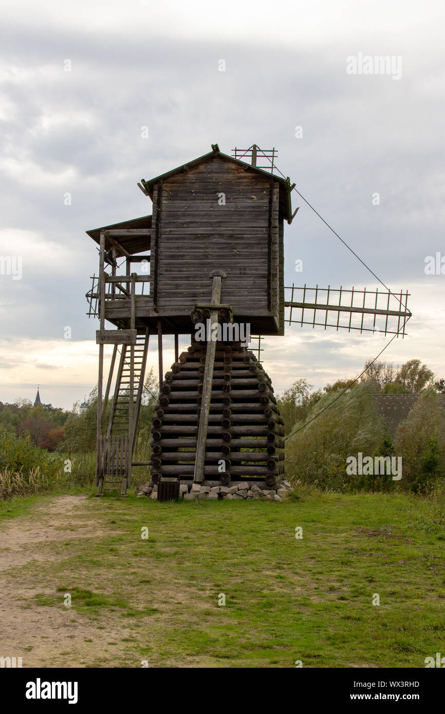 Interior old fashioned windmill hi-res stock photography and images - Alamy