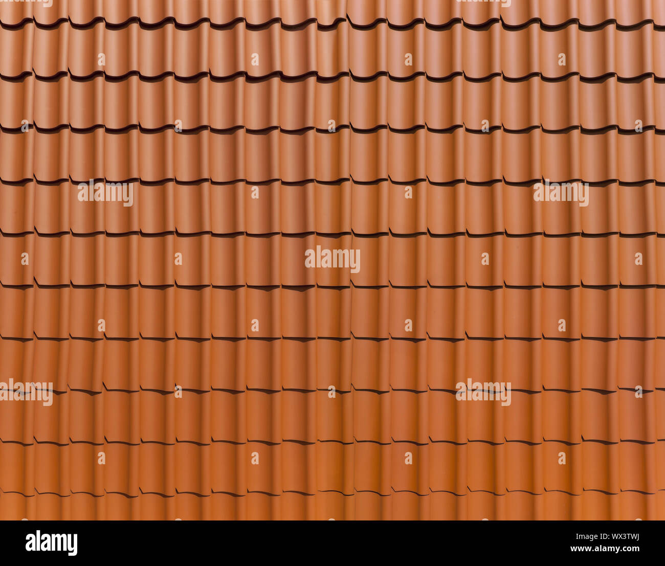 Nice perfect roof tiles Stock Photo - Alamy