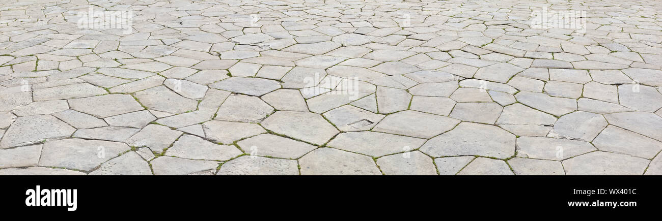Beautiful natural stone pavement Stock Photo - Alamy