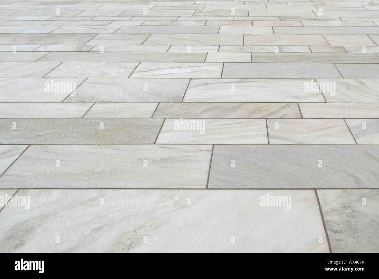 Rustic marble pavement Stock Photo - Alamy