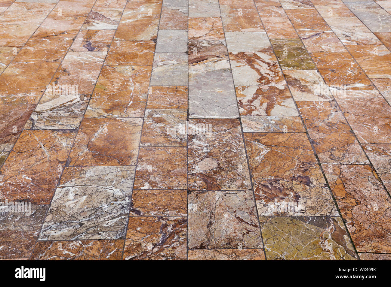 Old Rustic marble pavement Stock Photo - Alamy