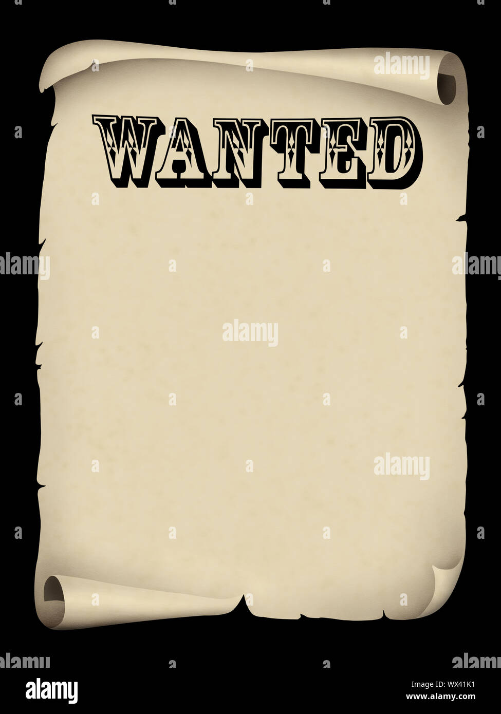 Beautiful old document Stock Photo - Alamy