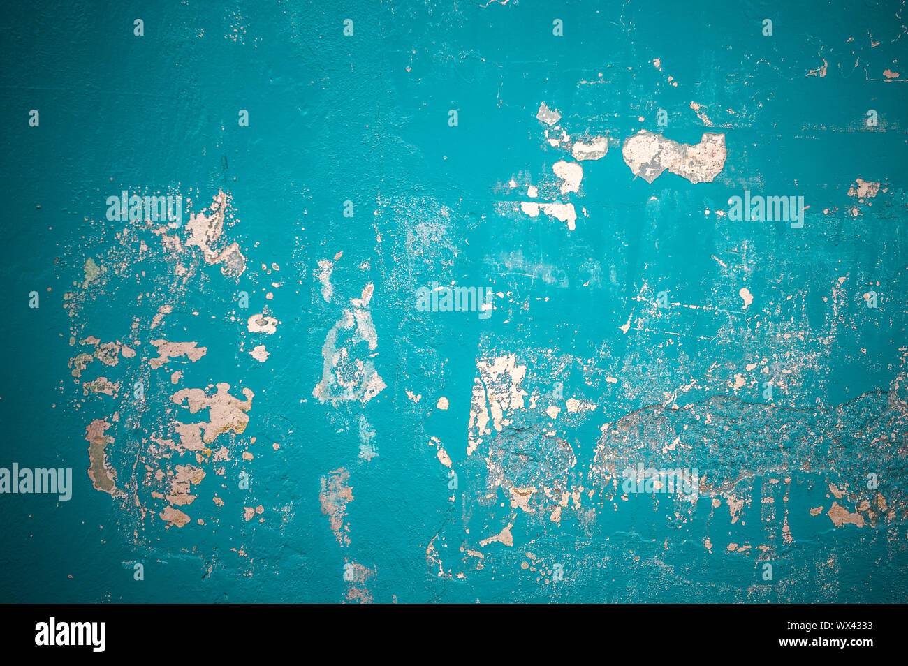 grunge blue wall, highly detailed textured background Stock Photo - Alamy