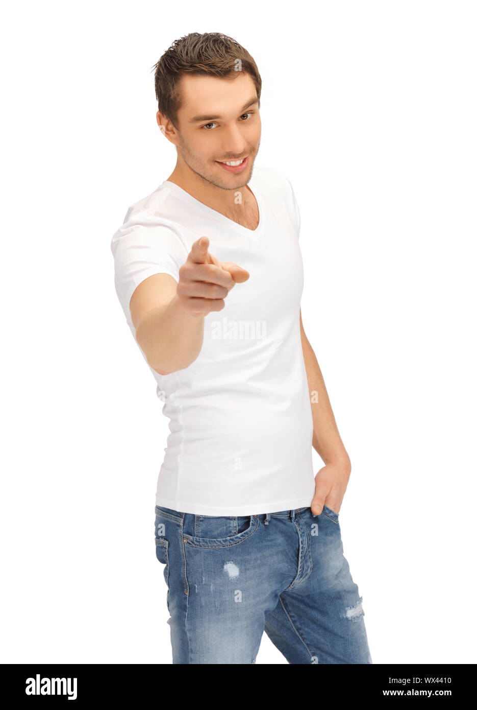 Finger friendly kind gesture hi-res stock photography and images - Alamy