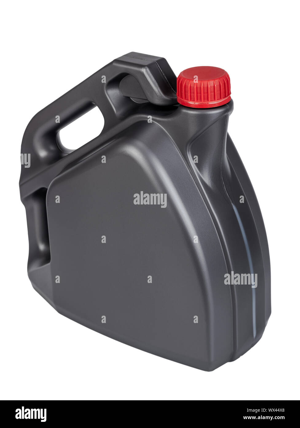 The gray plastic bottle of motor oil Stock Photo - Alamy