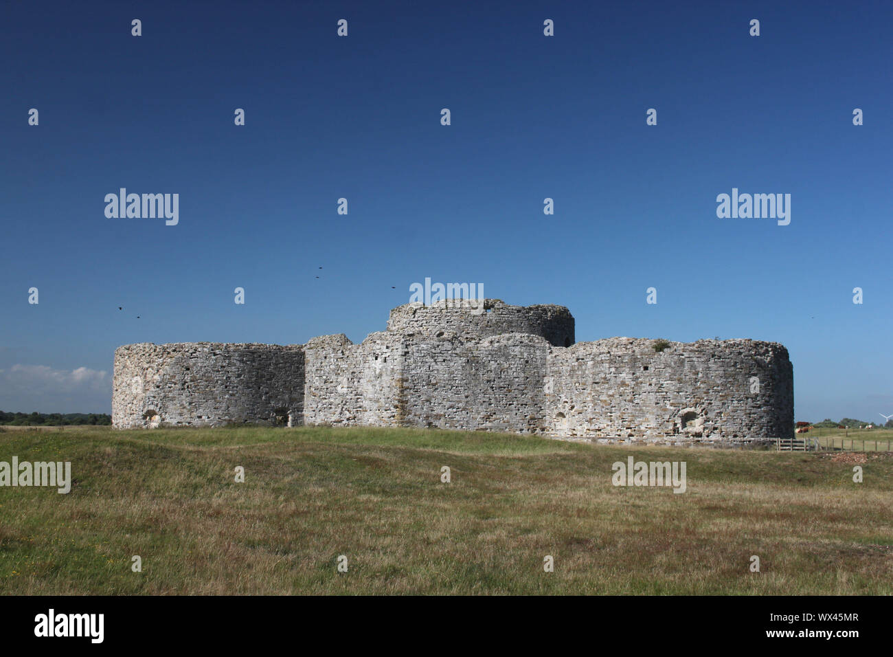 Camber Castle, near Rye, East Sussex. Known as a 'Device Fort', it was ...