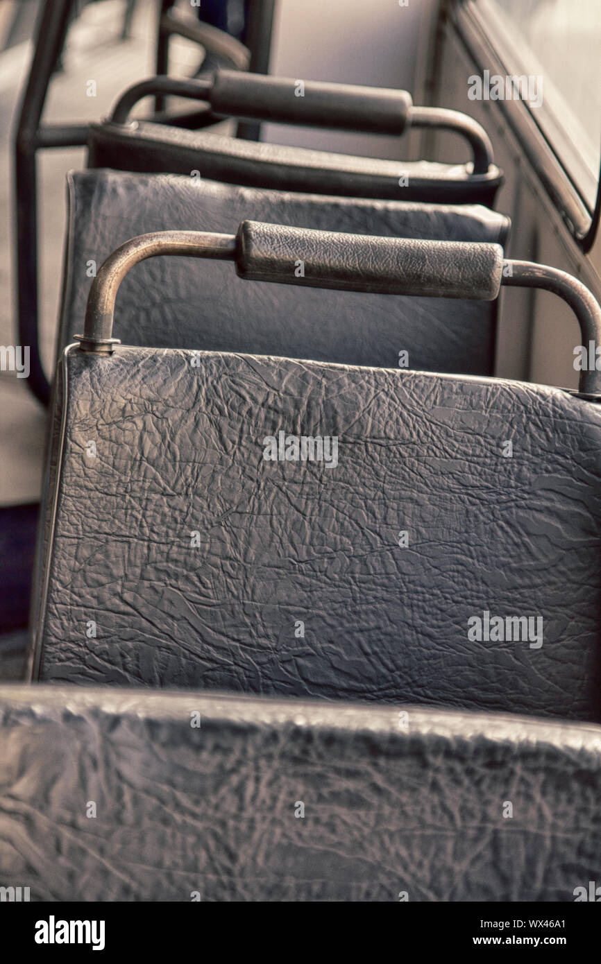 Vintage Bus Interior High Resolution Stock Photography and Images - Alamy