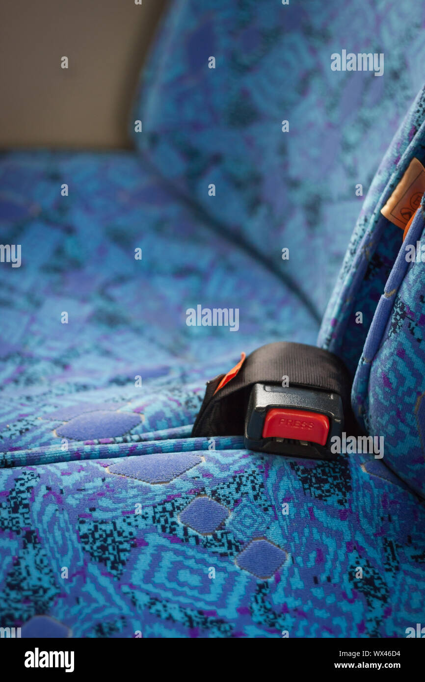 Bus seat belt hi-res stock photography and images - Alamy