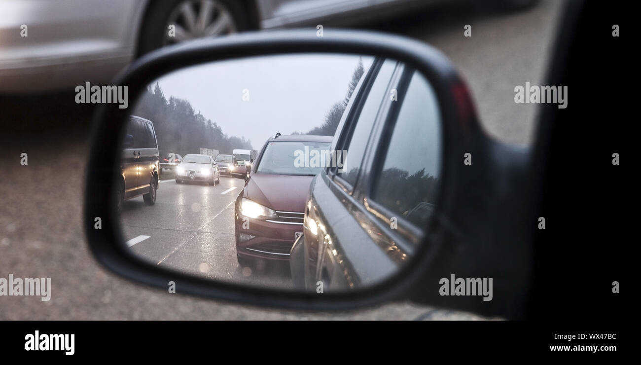 Inside car traffic jam on hi-res stock photography and images - Alamy