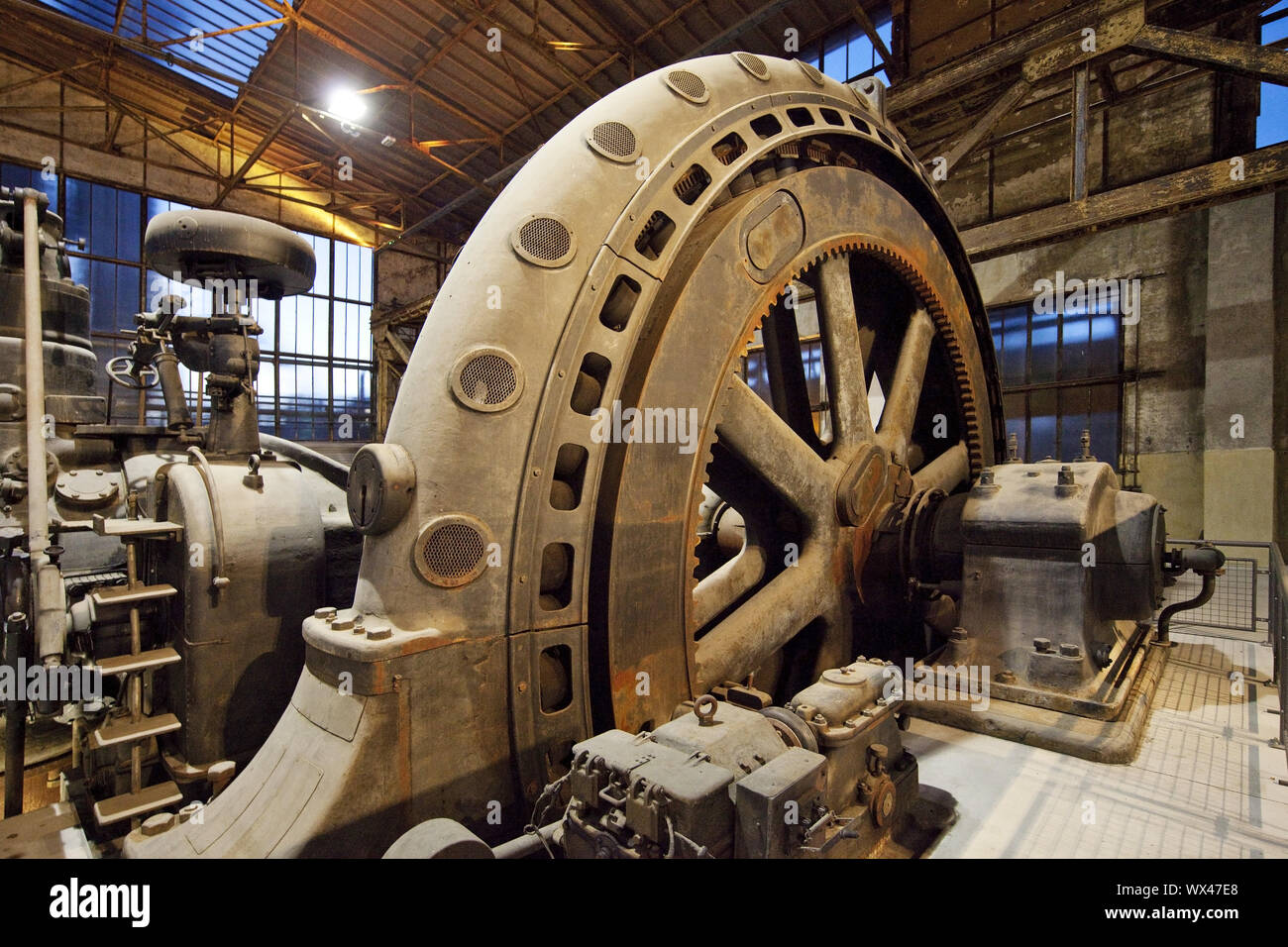 Gas Blower Machine in the Blower Hall, Industrial Museum ...