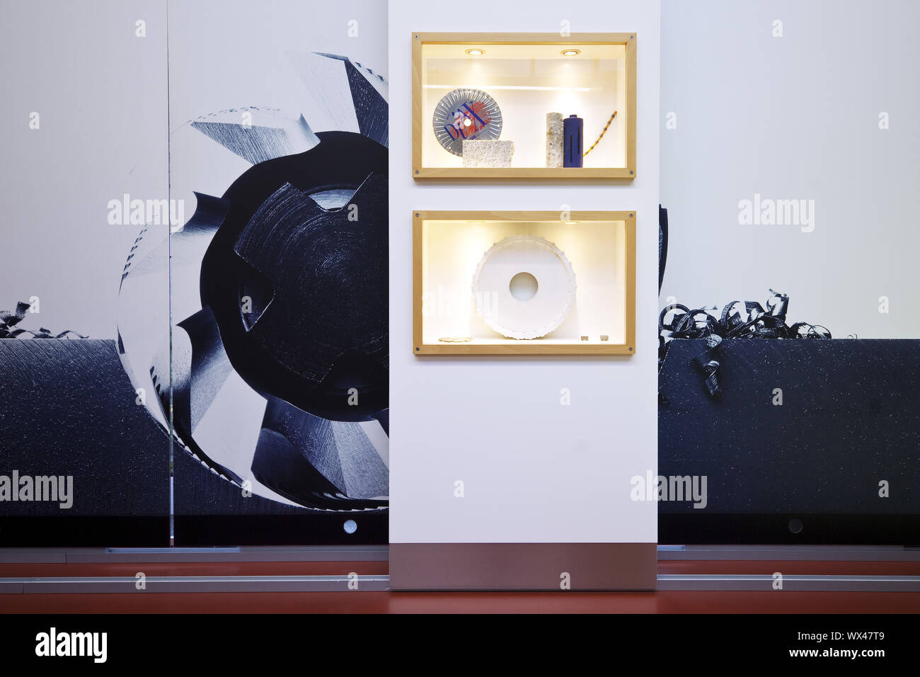 Interior view, exhibition, German Tool Museum, Hasten, Remscheid ...