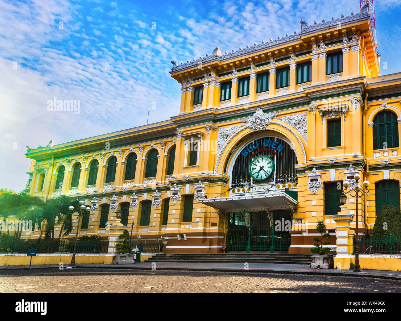 Saigon Central Post Office, Vietnam Stock Photo - Alamy