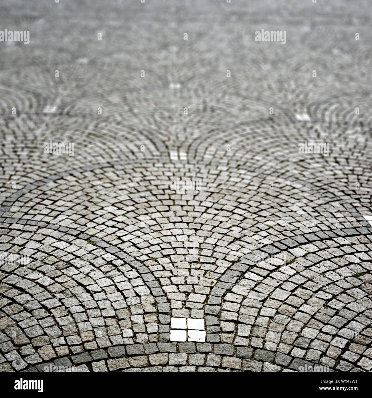 An image of a nice cobble stone background Stock Photo - Alamy