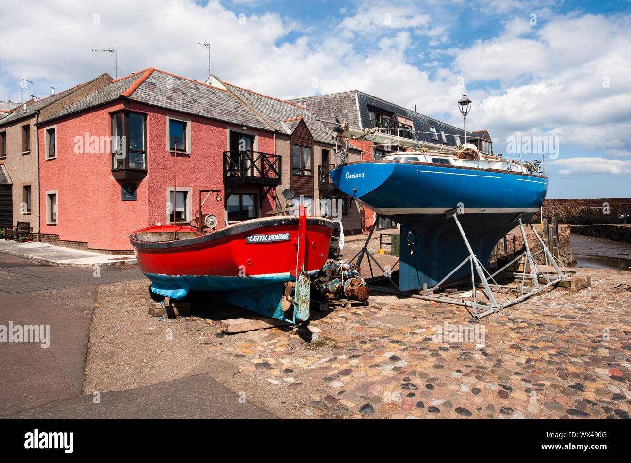 Dunbar Harbour High Resolution Stock Photography and Images - Alamy