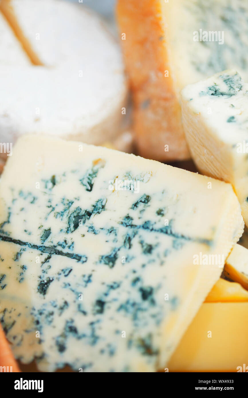 Various types of cheese composition Stock Photo - Alamy