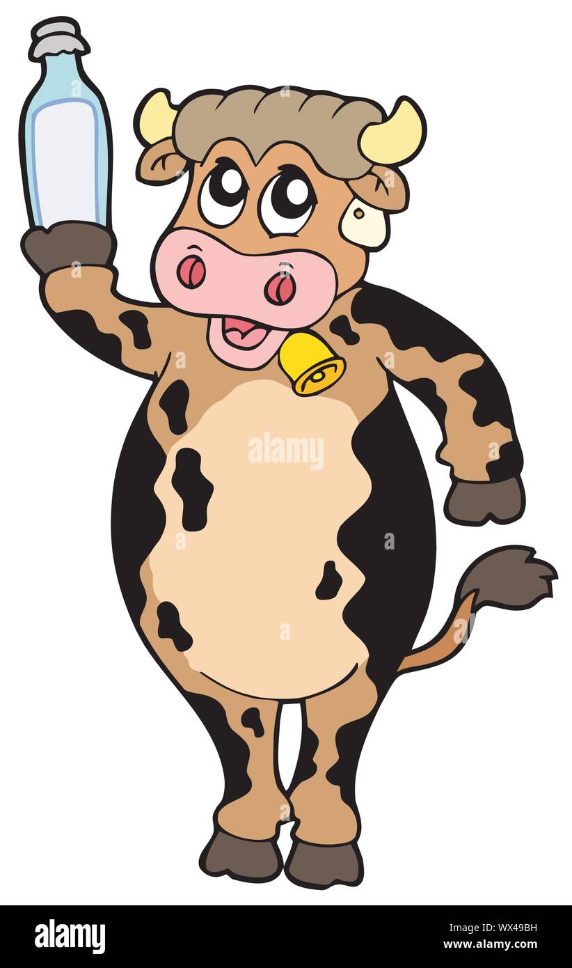 Cow holding Cut Out Stock Images & Pictures - Alamy