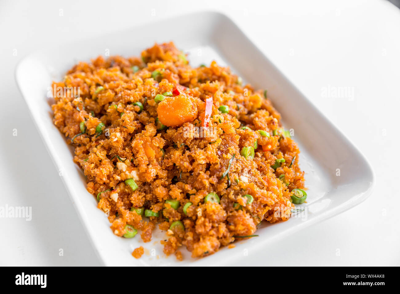 Spicy Crispy fried fish Stock Photo - Alamy
