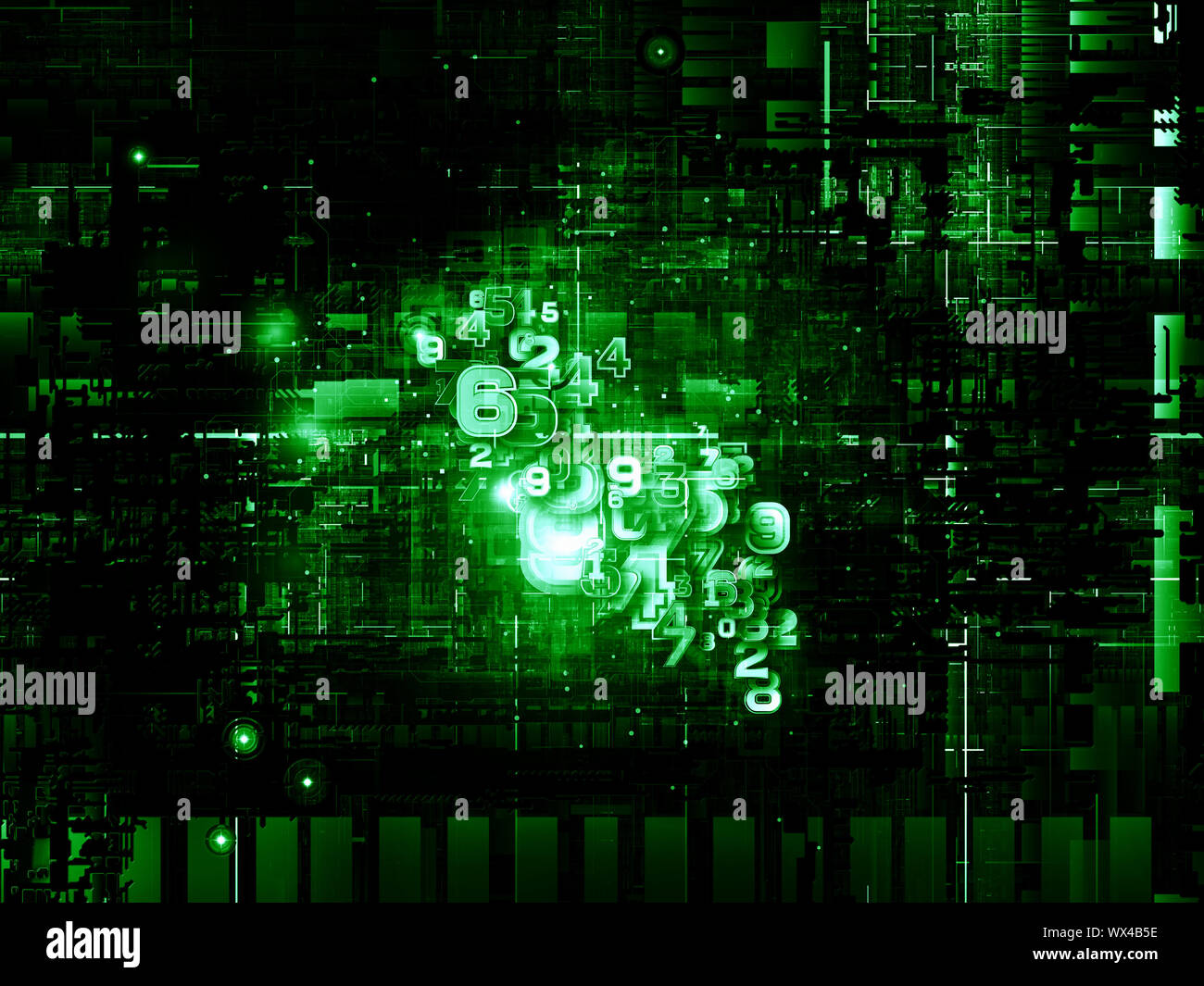 Deep Networking series. Design made of industrial grunge texture ...